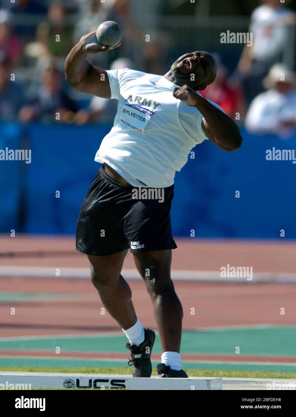 Sacramento, United States. 10th July, 2004. Tonyo Sylvester was eighth ...