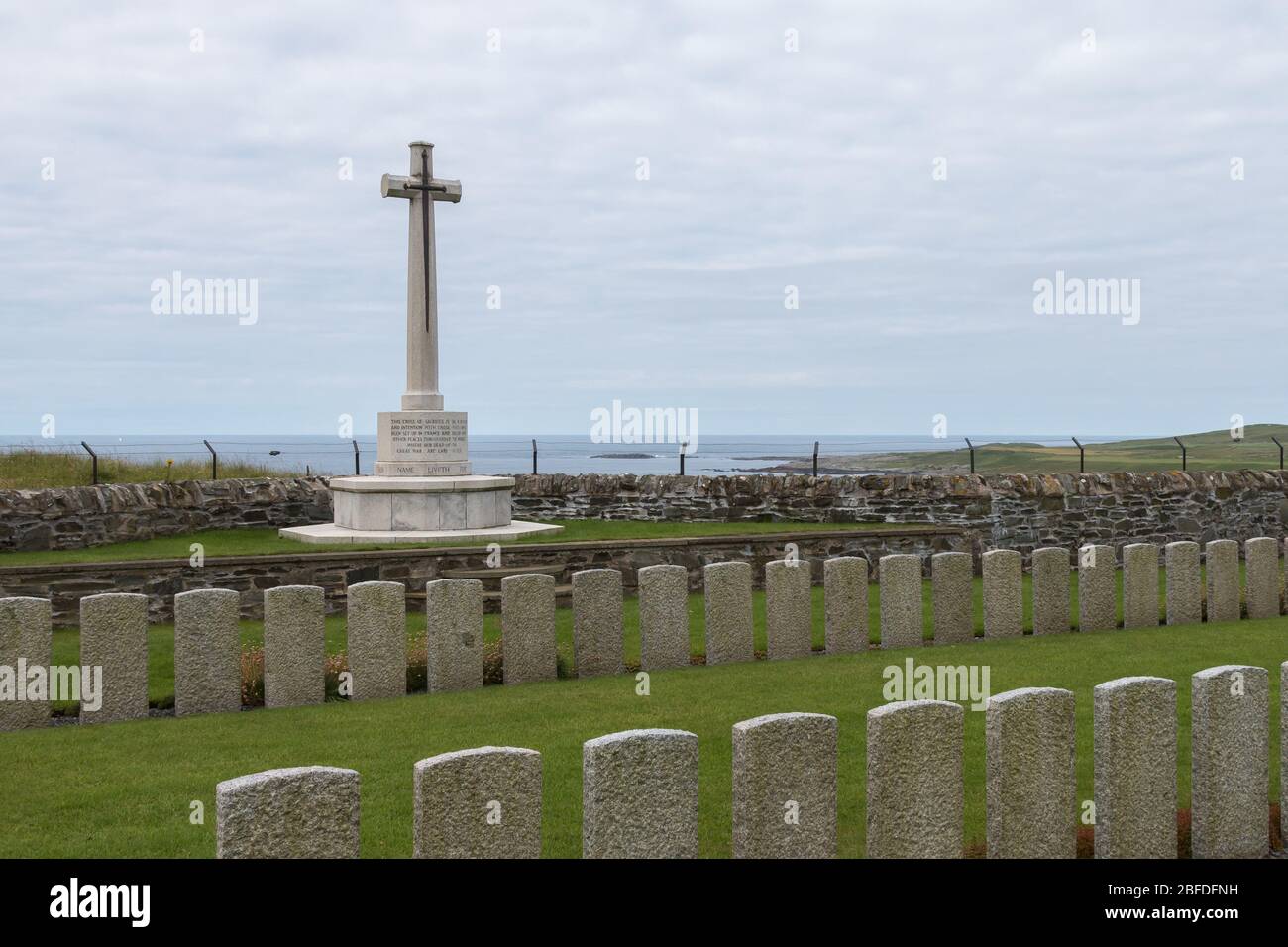 Kilchoman Military Cemetery, a CWGC site on the Isle of Islay, contains ...