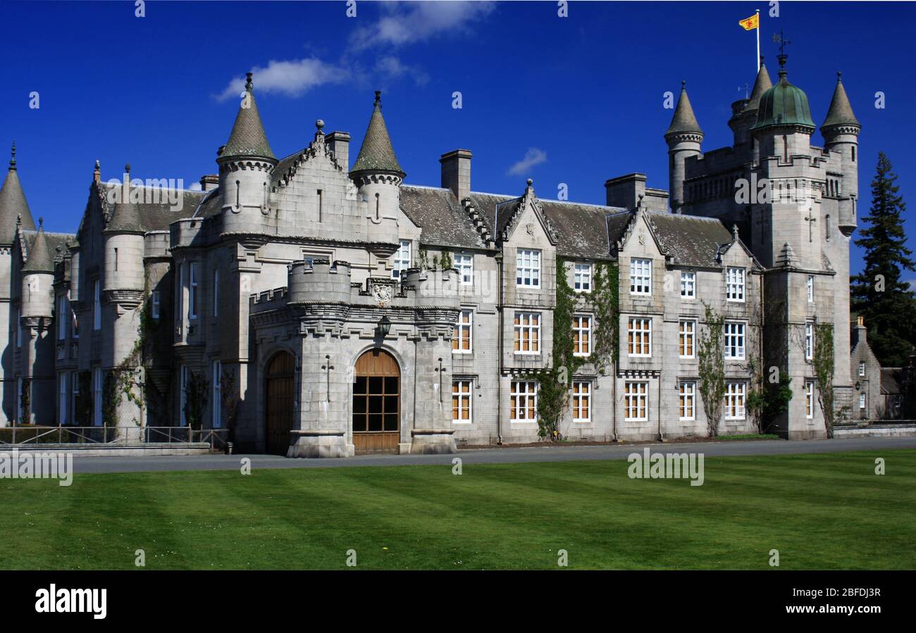 Balmoral Castle Scotland UK Stock Photo - Alamy