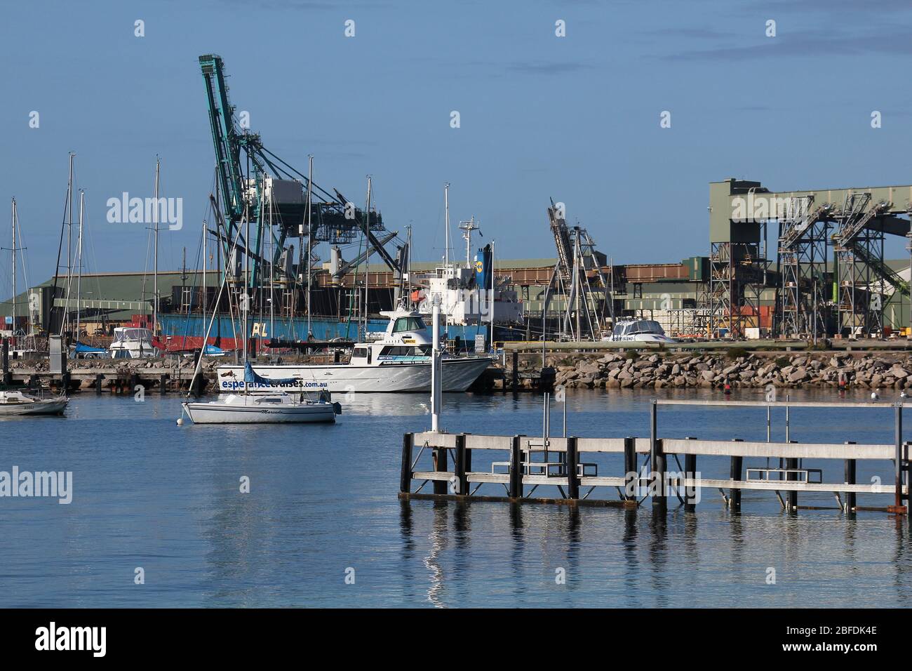 Port of Esperance loading facility, Western Australia Stock Photo - Alamy