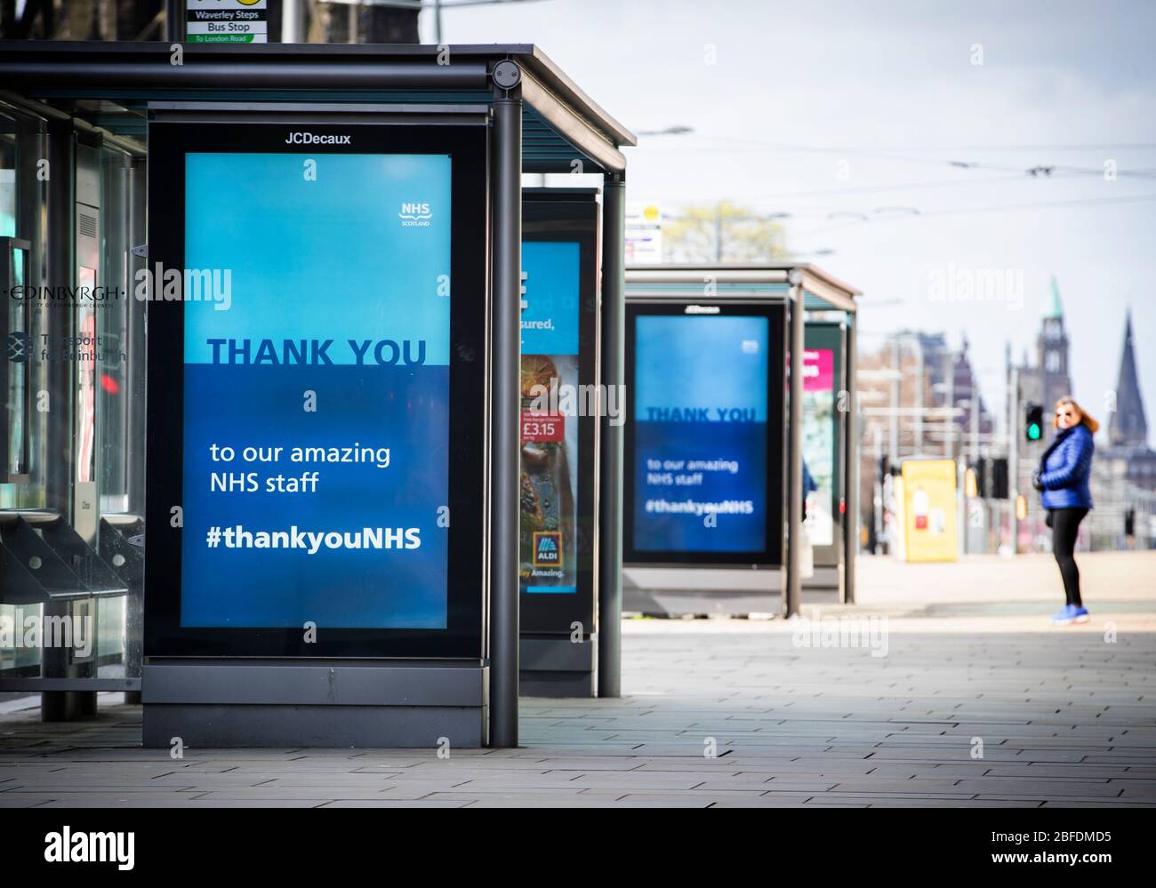 Bus stop poster uk hi-res stock photography and images - Alamy
