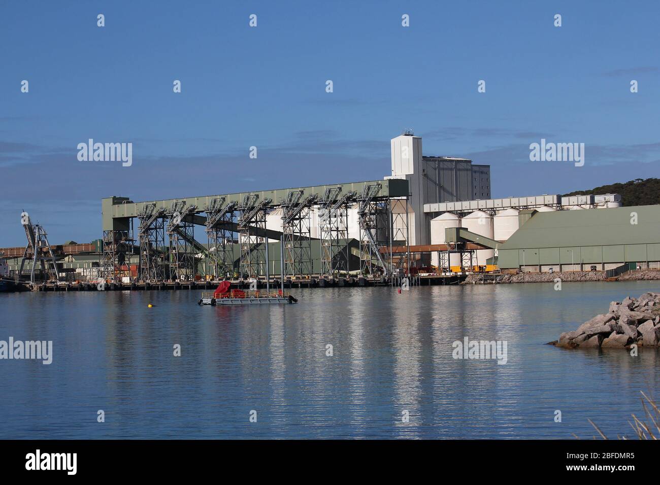 Port of Esperance loading facility, Western Australia Stock Photo - Alamy