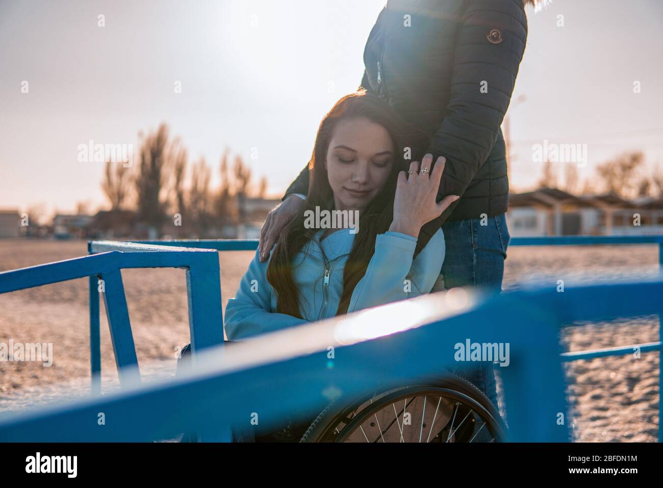 Child disabled ramp hi-res stock photography and images - Alamy