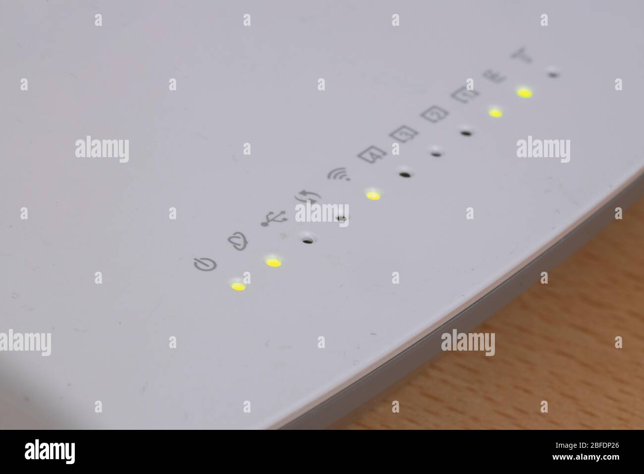 Modem lights hi-res stock photography and images - Alamy