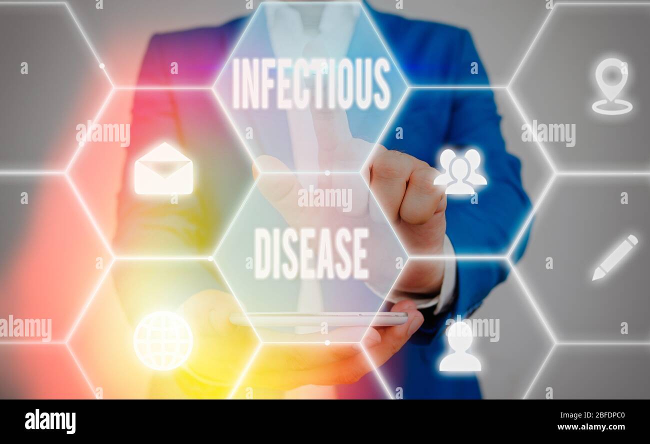 Word writing text Infectious Disease. Business photo showcasing caused ...