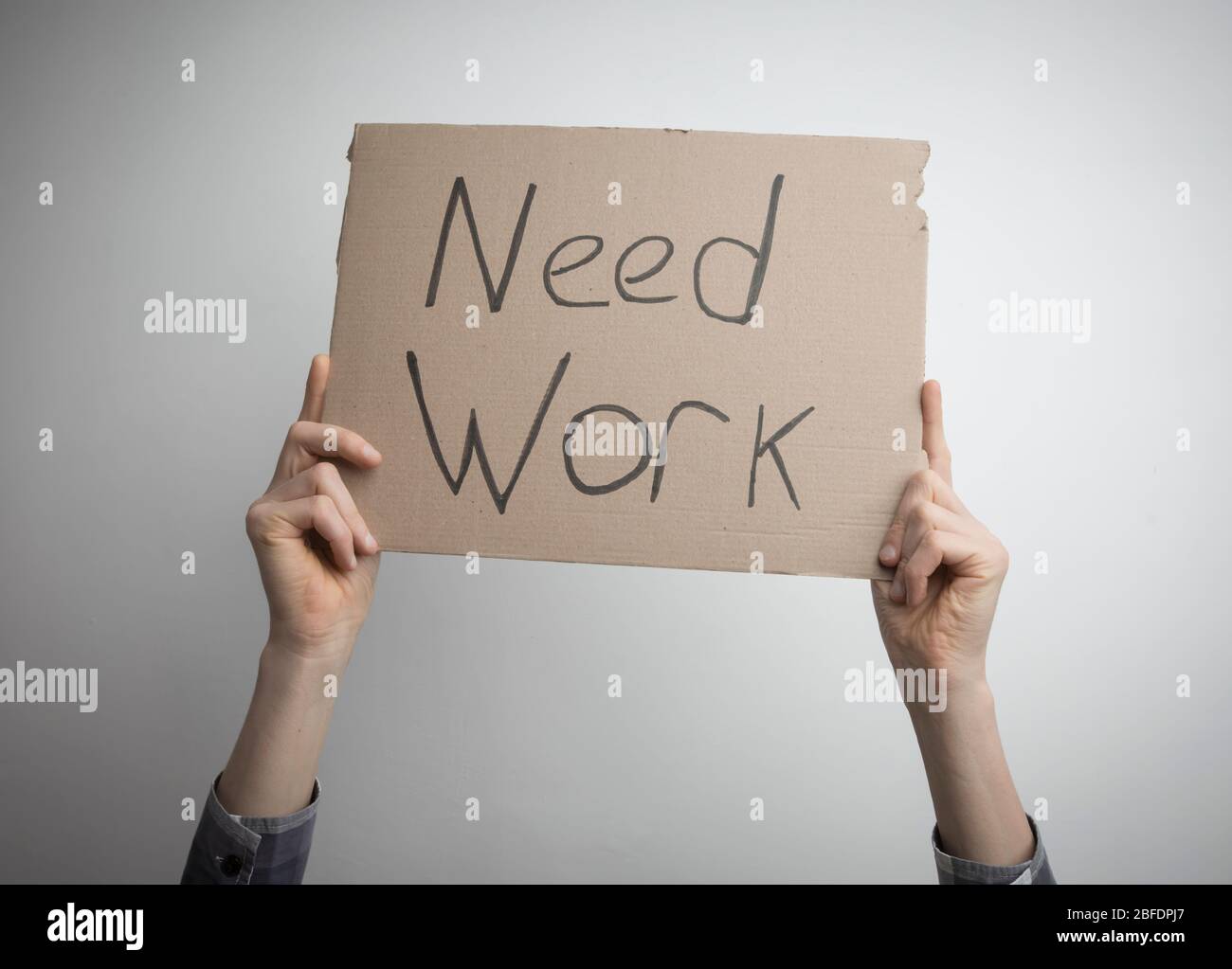 Unemployment poster hi-res stock photography and images - Alamy