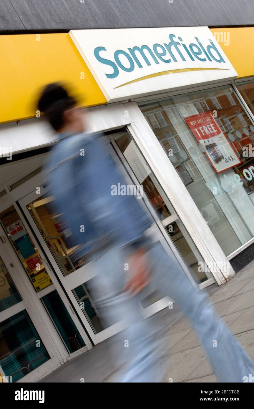 A Somerfield store in Camden Stock Photo - Alamy