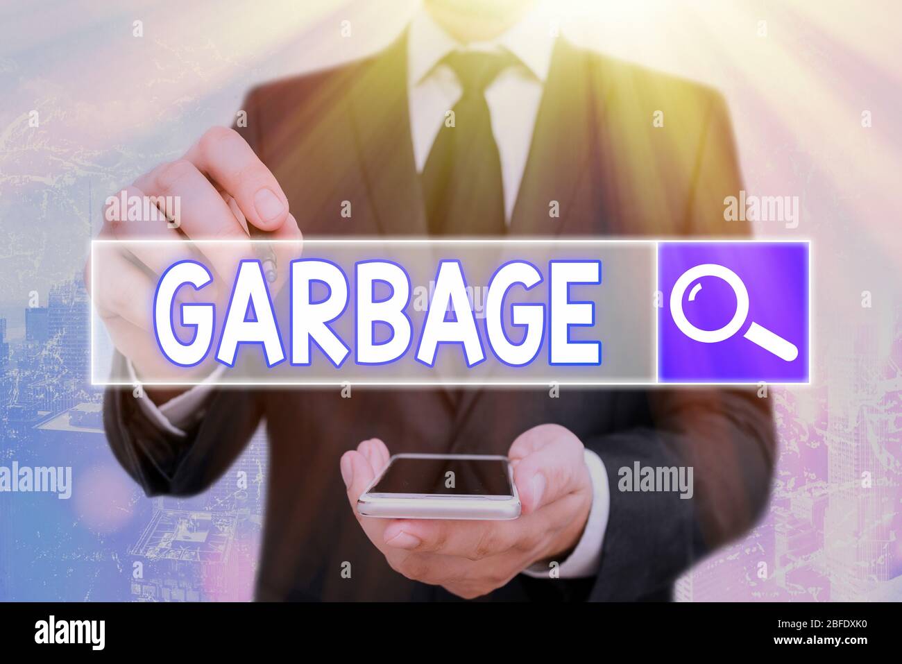 Handwriting text Garbage. Conceptual photo waste material or unwanted ...