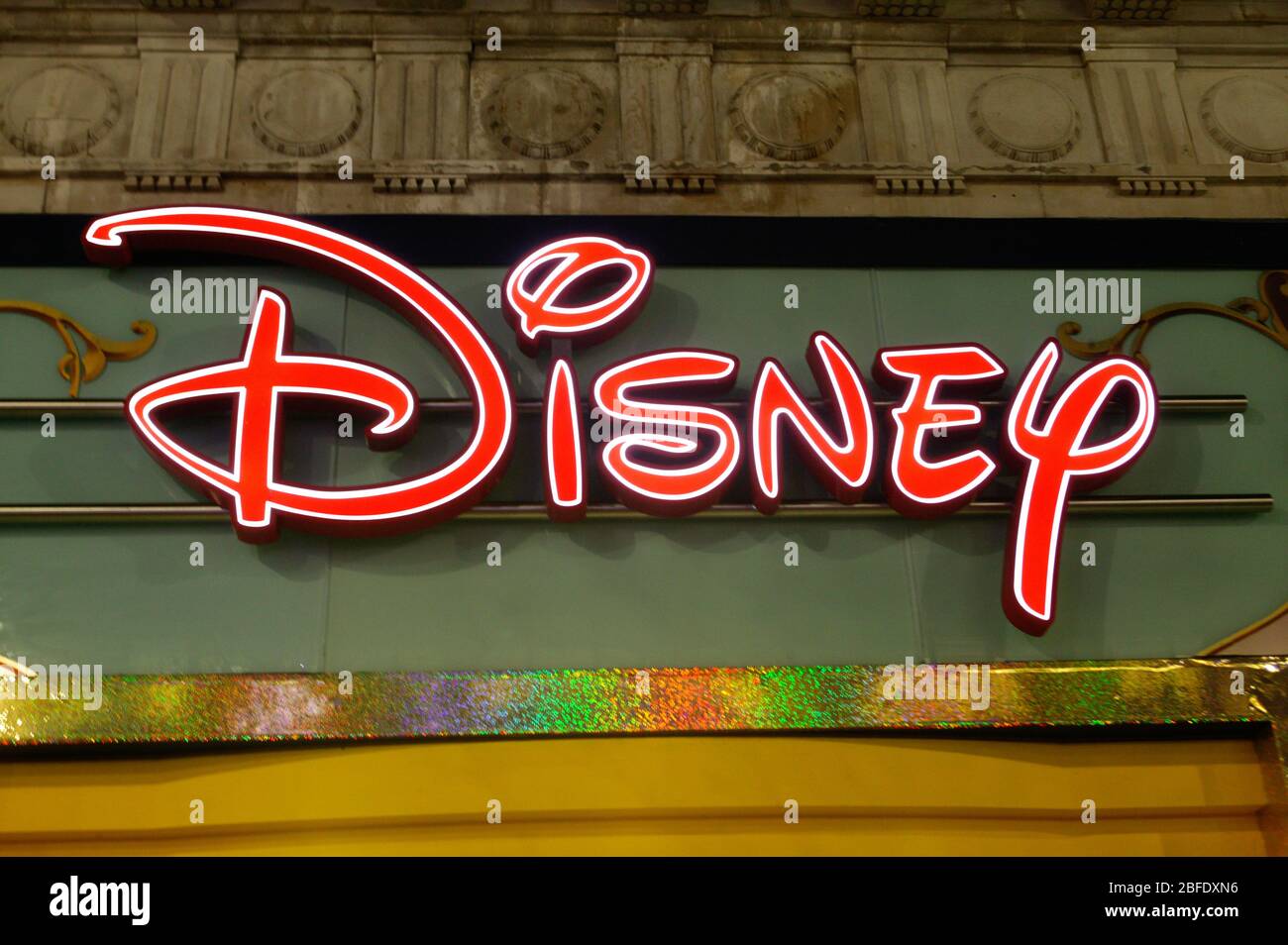 Disney store sign Stock Photo - Alamy