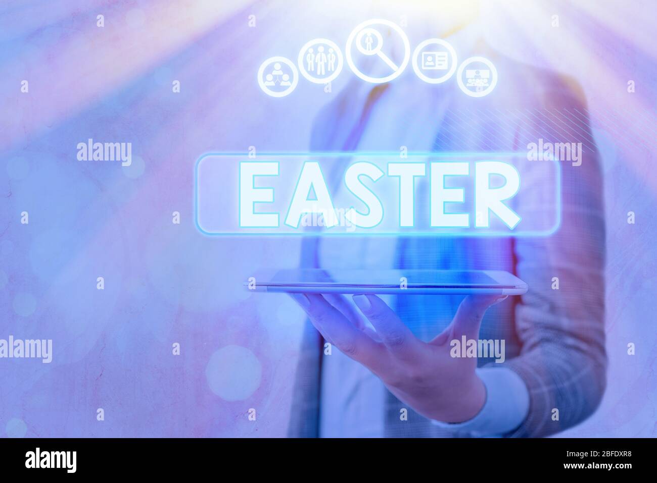 Text sign showing Easter. Business photo showcasing the most important ...