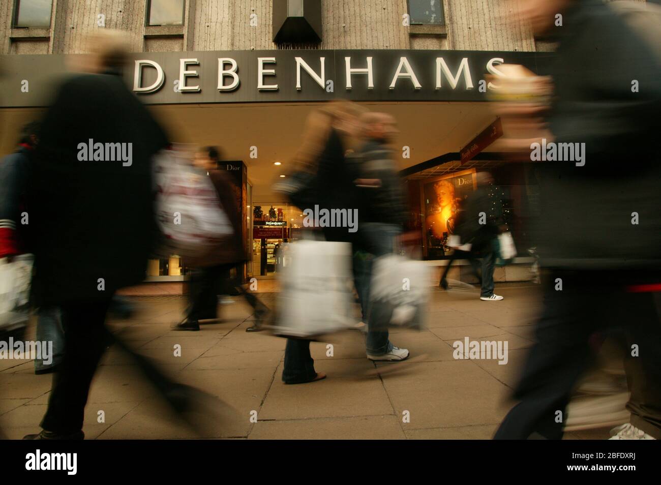 Exterior of a Debenhams store Stock Photo - Alamy