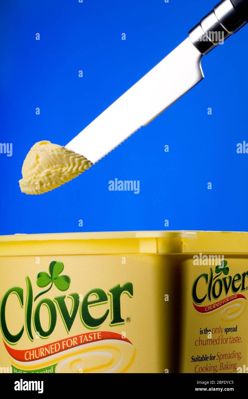 Clover butter hi-res stock photography and images - Alamy