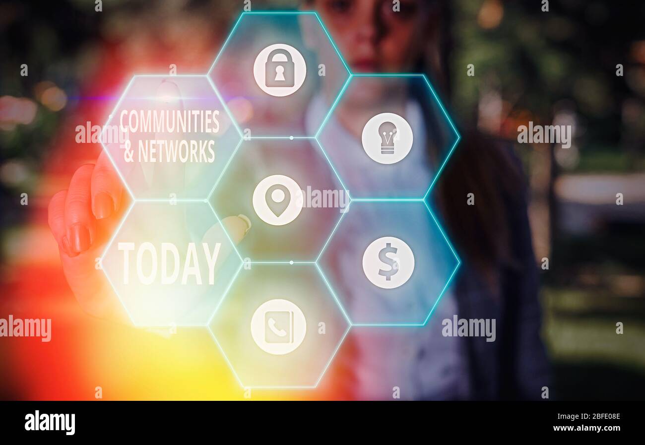 Handwriting Text Writing Communities And Networks Conceptual Photo Collaboration Of Learnings