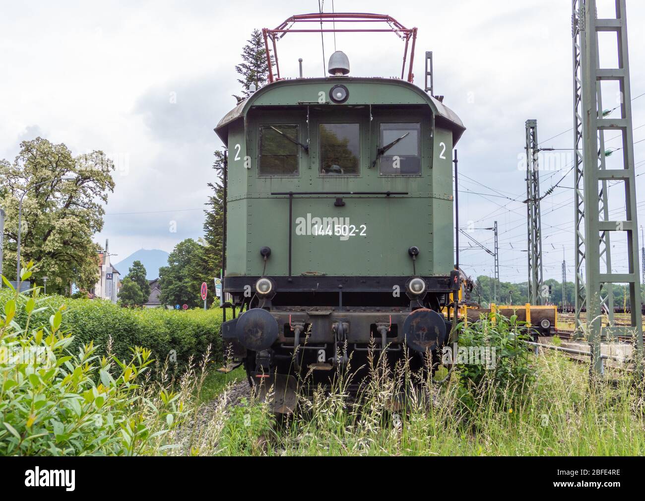 Freilassing, Germany, 05/15/2015 -preserved as a memorial near the ...