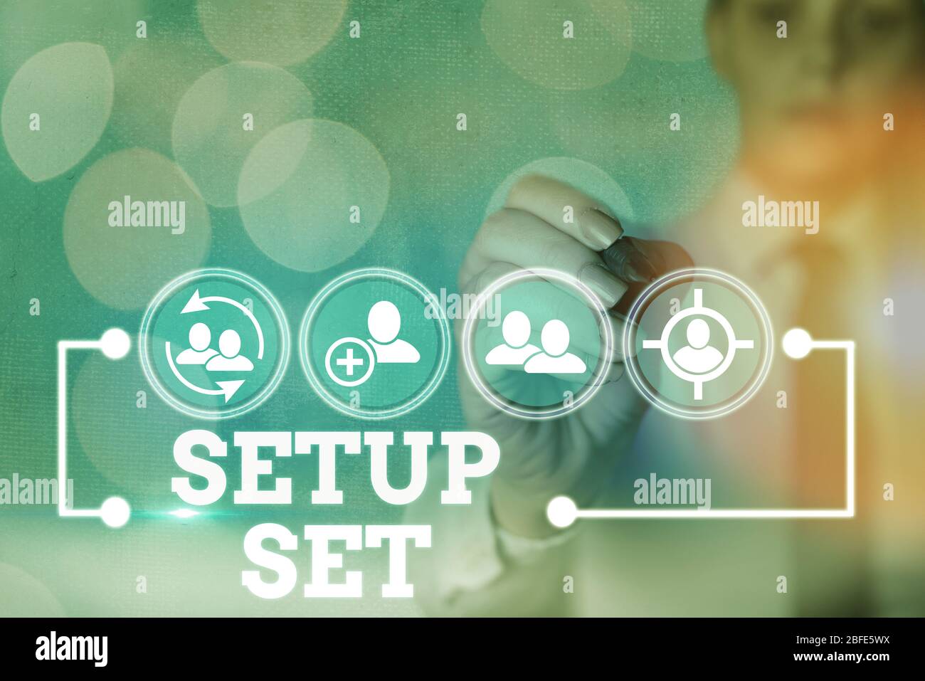 Writing Note Showing Setup Set Business Concept For The Manner Position Or Direction In Which