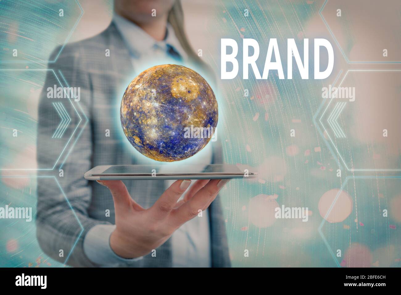 Word writing text Brand. Business photo showcasing Type of product ...