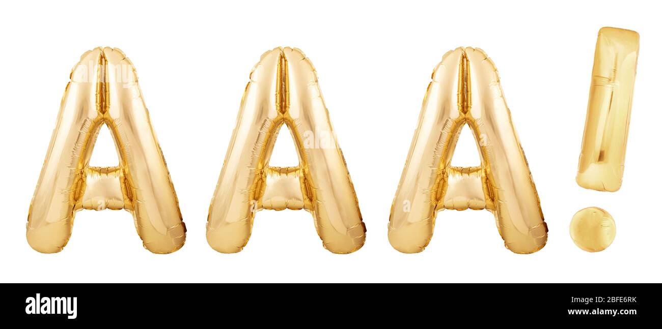 Aaa font hi-res stock photography and images - Alamy