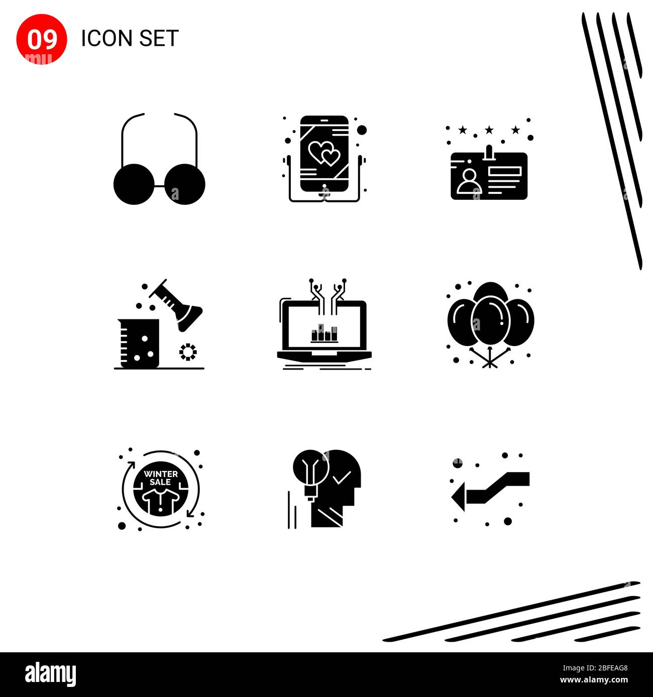 Analytical research lab Stock Vector Images - Alamy
