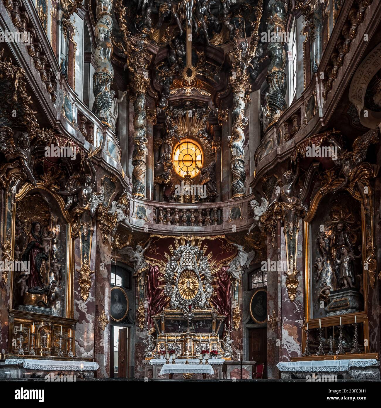 Baroque church germany hi-res stock photography and images - Alamy