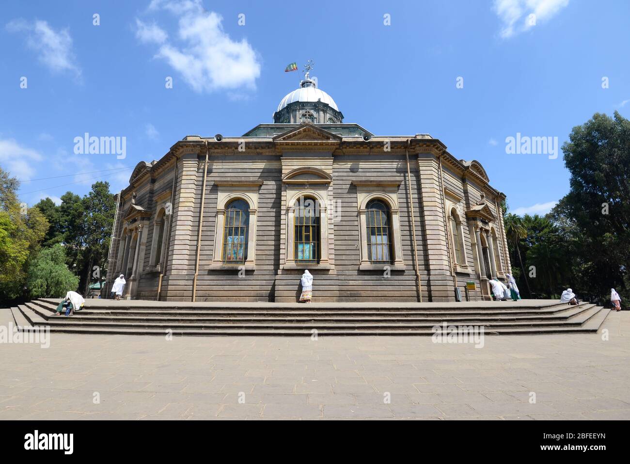 St. George's Cathedral, a Ethiopian Orthodox church in Addis Ababa ...