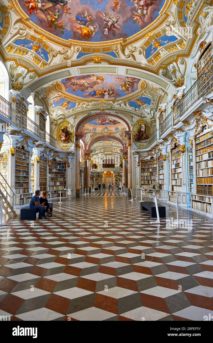 Admont abbey library hi-res stock photography and images - Alamy
