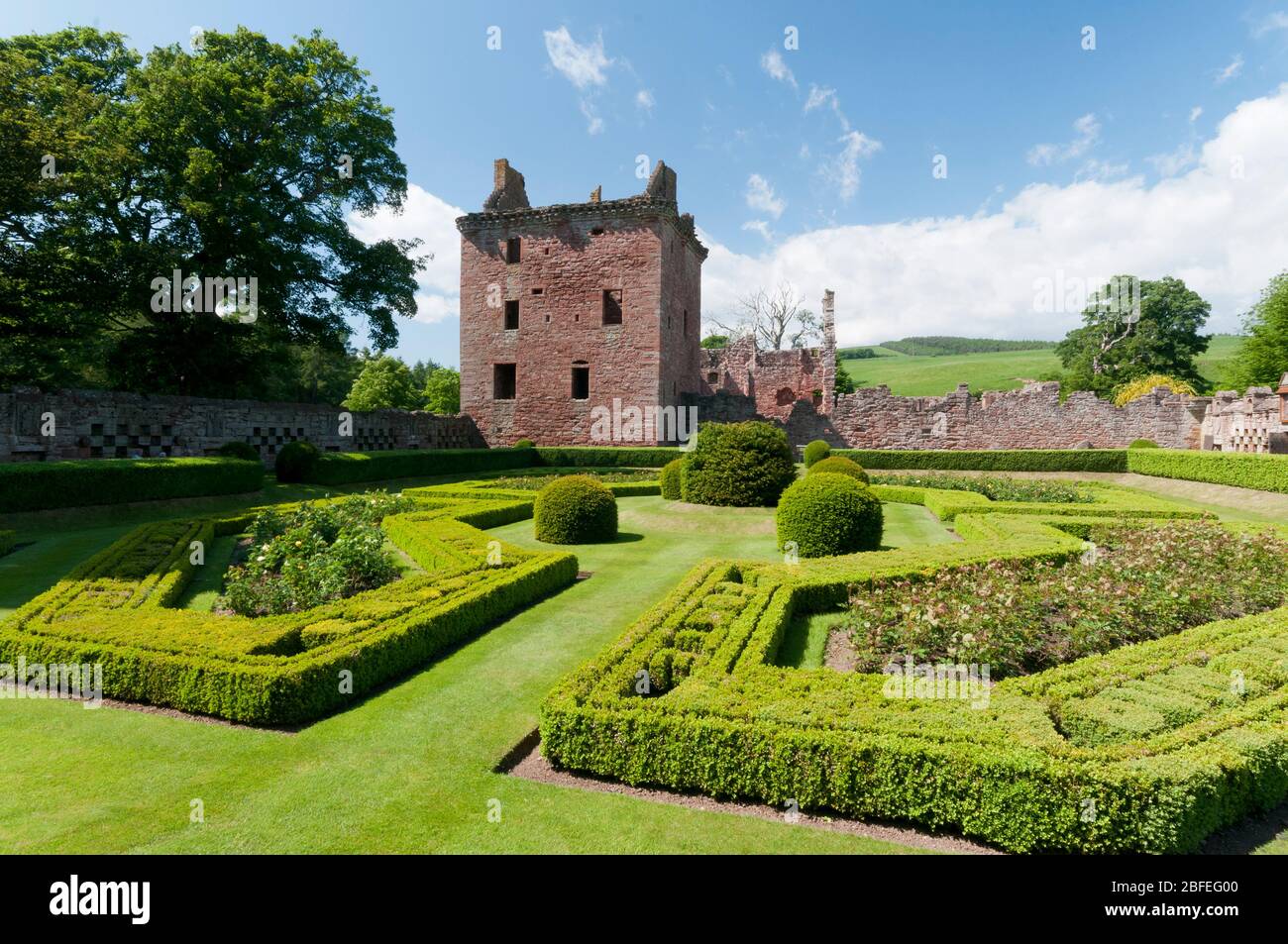 Edzell Castle, Angus Stock Photo - Alamy