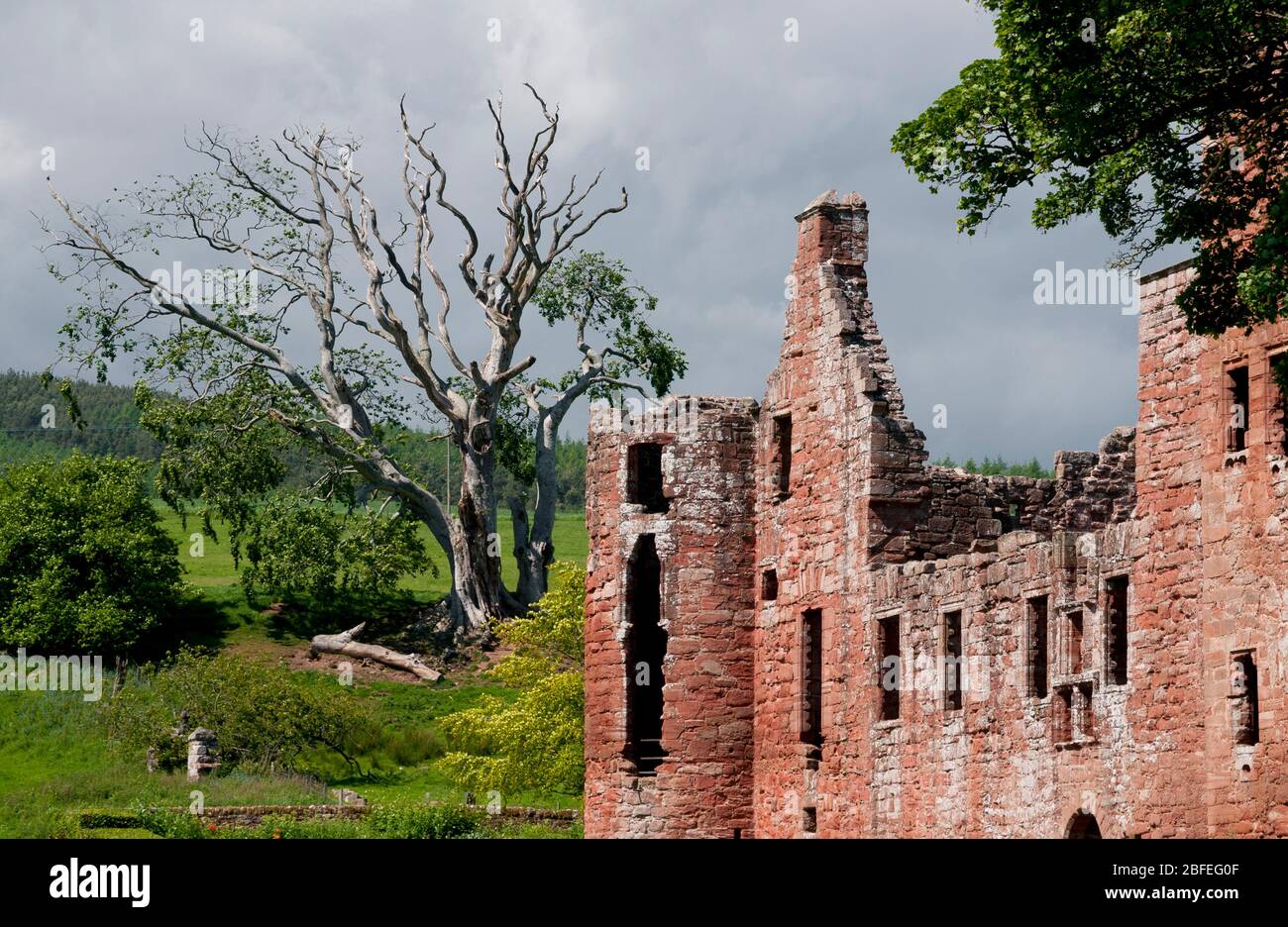 Edzell Castle, Angus Stock Photo - Alamy