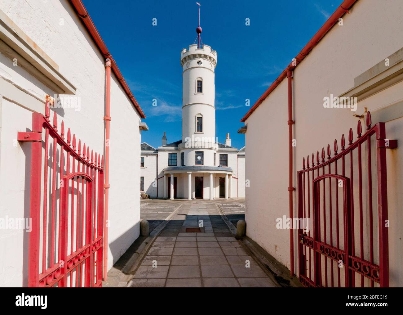 Signal Tower Museum Lighthouse, Arbroath Stock Photo - Alamy