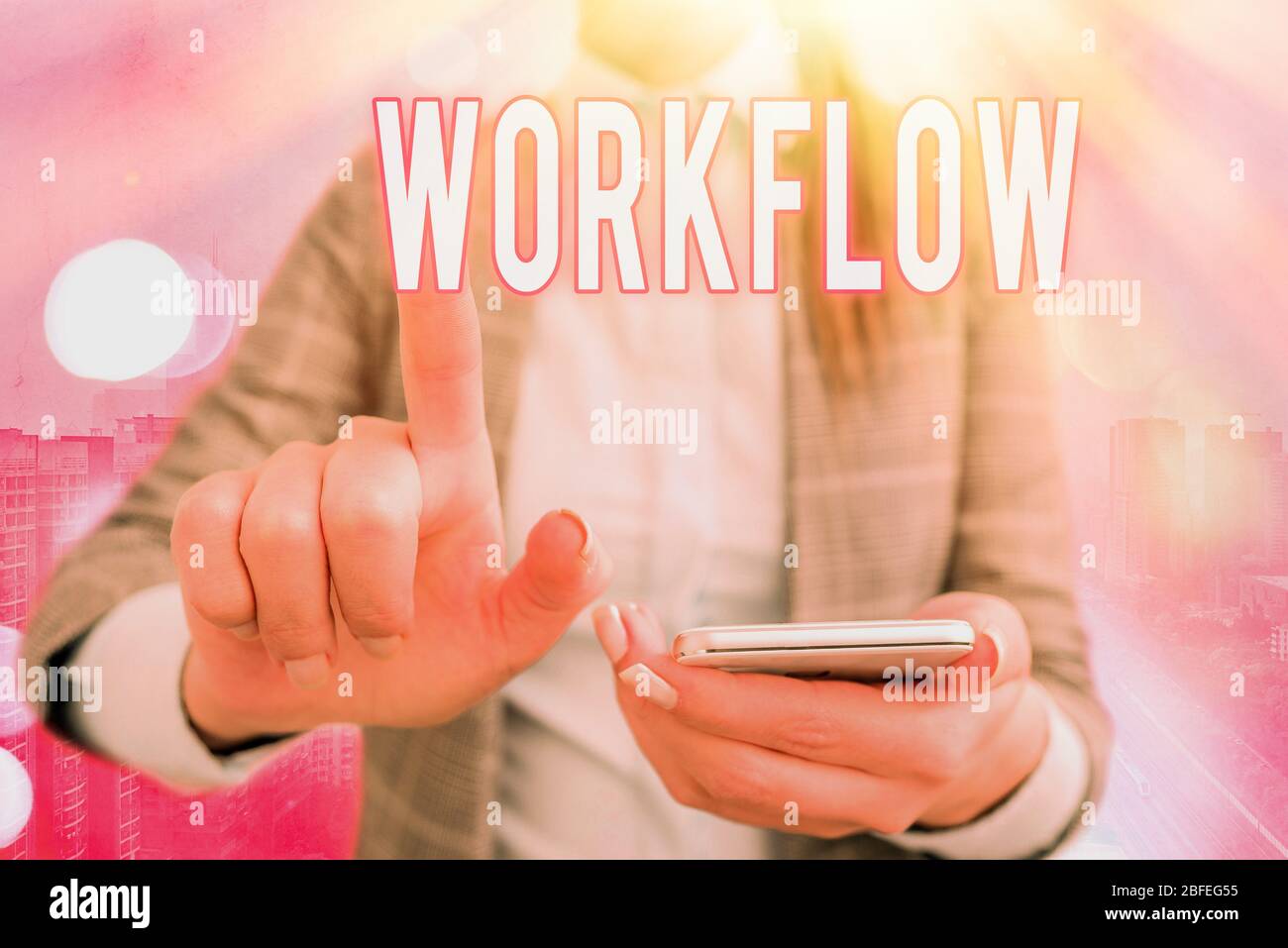 Handwriting text writing Workflow. Conceptual photo Series of ...