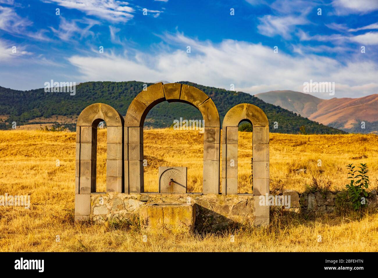 Lori Berd canyon panorama landscape Stepanavan landmark of Lorri ...