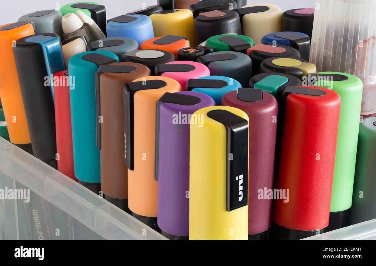 Posca pens hi-res stock photography and images - Alamy