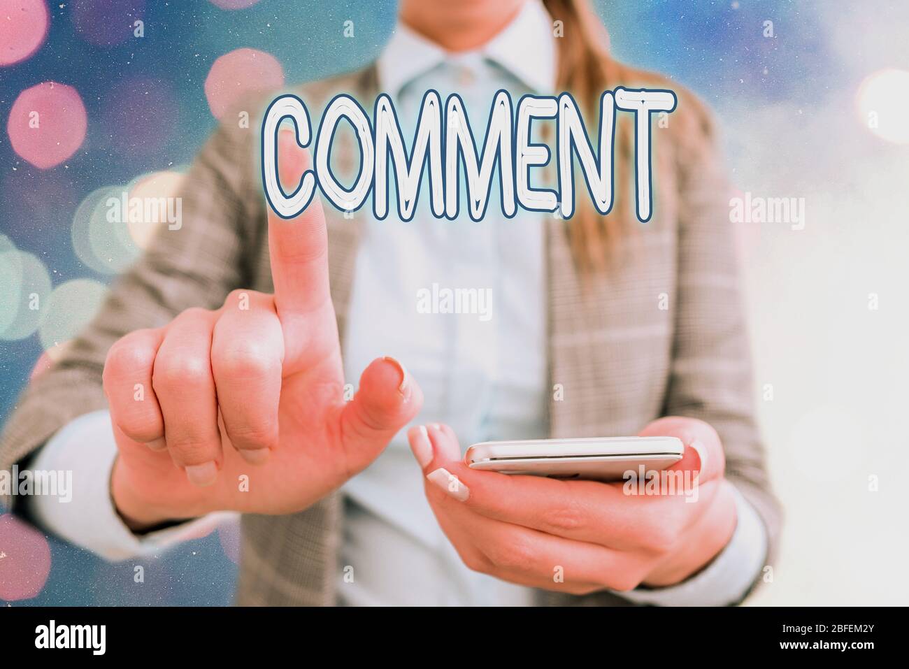 Handwriting text writing Comment. Conceptual photo Verbal Written ...