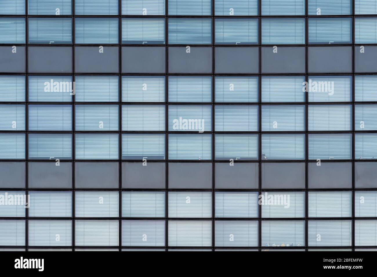 Glass facade modern architecture office building rectangular pattern ...