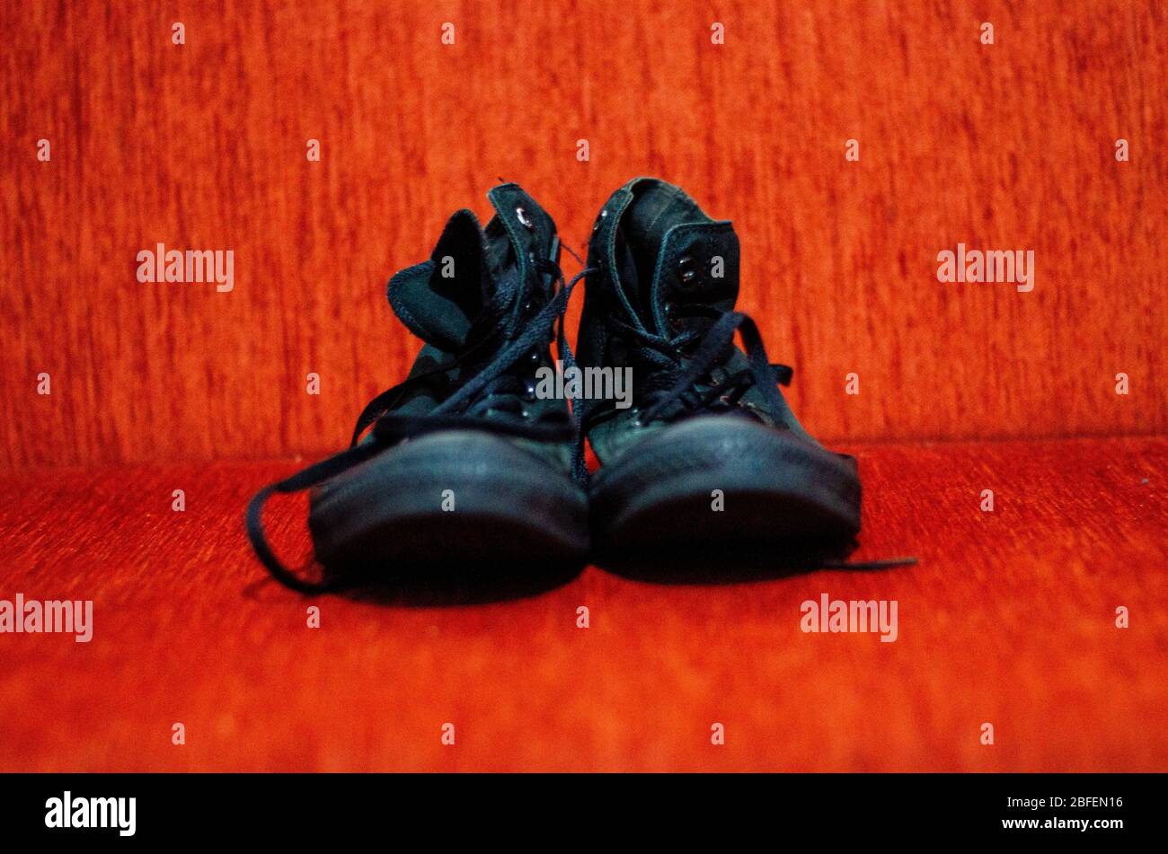 Old Black Stylish Shoes, Vintage Stock Photo - Alamy