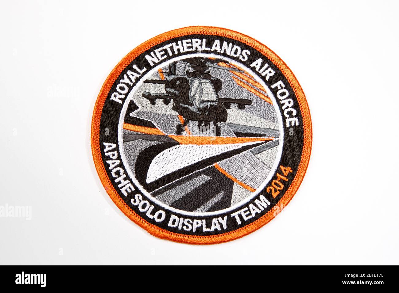 Royal Netherlands Air Force - Apache Solo Display Team 2014 Patch Stock ...