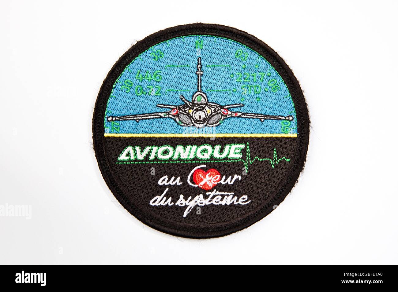 French Air Force - Rafale Solo Display Patch Stock Photo - Alamy