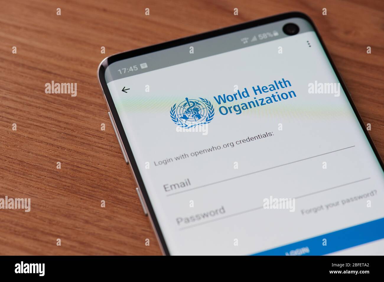 Who marketing logo hi-res stock photography and images - Alamy