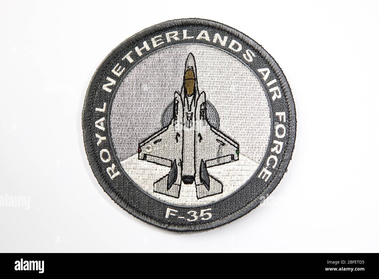 Royal Netherlands Air Force F-35 patch Stock Photo - Alamy