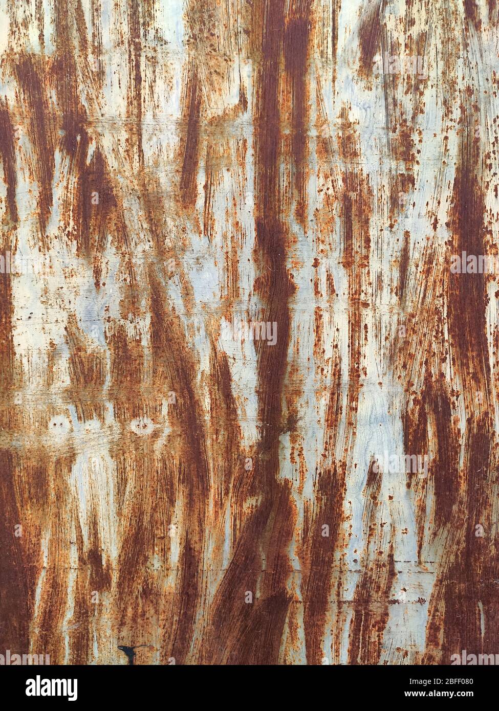 Corroded metal background. Rusted grey painted metal wall. Rusty metal ...