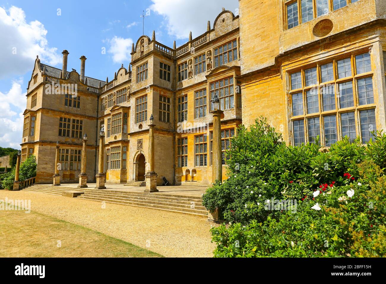Montacute House, a late Elizabethan mansion at Montacute, Somerset ...