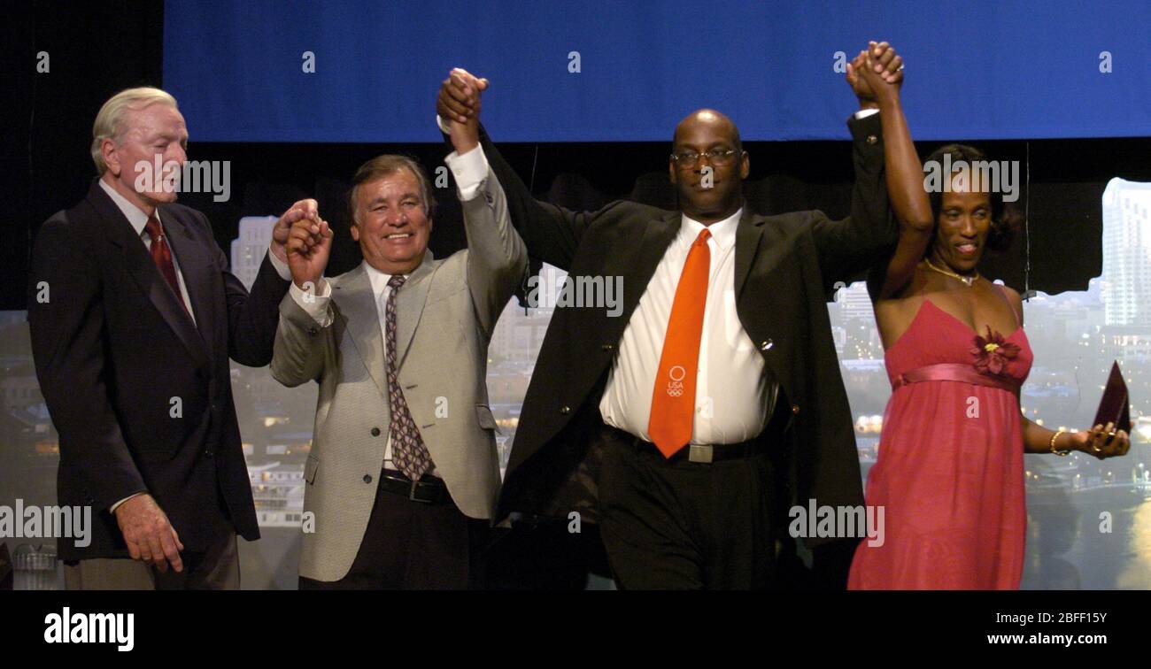 Bob kersee and jackie joyner kersee hi-res stock photography and images ...