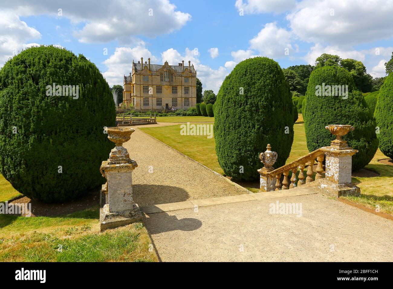 Montacute House, a late Elizabethan mansion at Montacute, Somerset ...