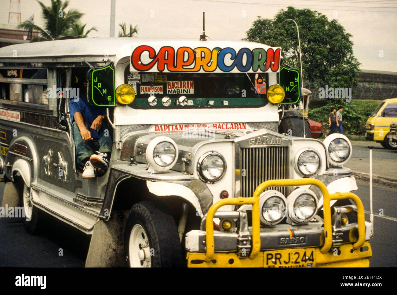 Capricorn jeepney, Manilia, Philippines, February 1996 Stock Photo - Alamy