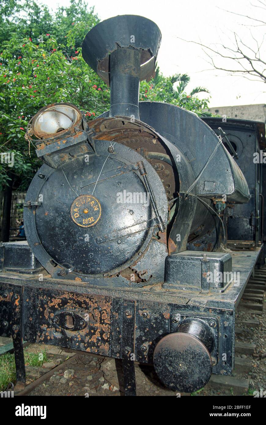 Old Train, Fort Santiago, Intramuros, Manilia, Philippines, February ...