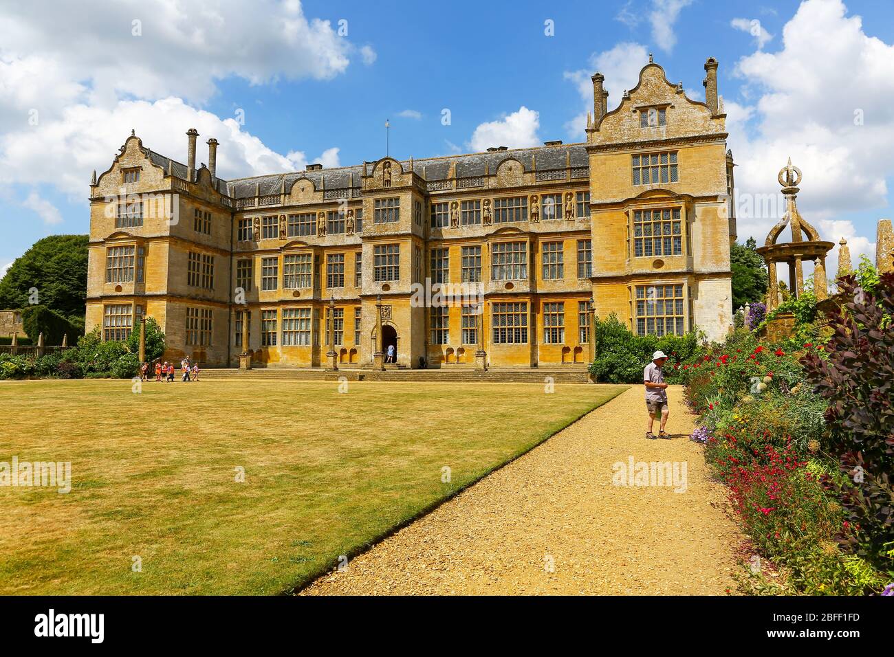 Montacute House, a late Elizabethan mansion at Montacute, Somerset ...