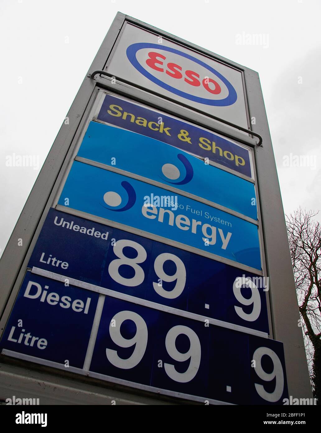 Esso service station hi-res stock photography and images - Alamy