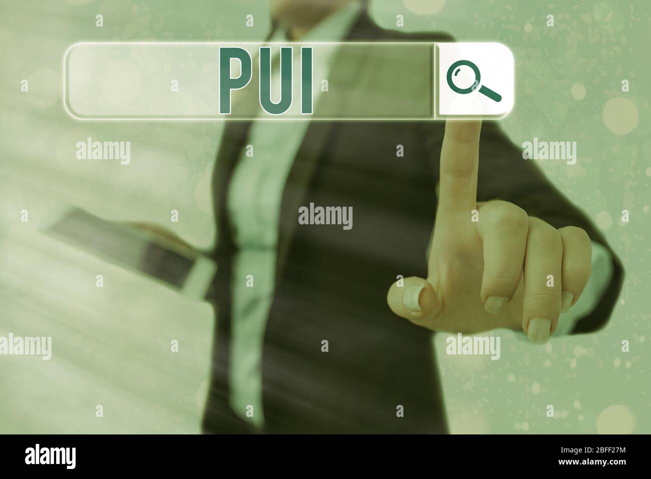 Conceptual hand writing showing Pui. Concept meaning An individual that ...