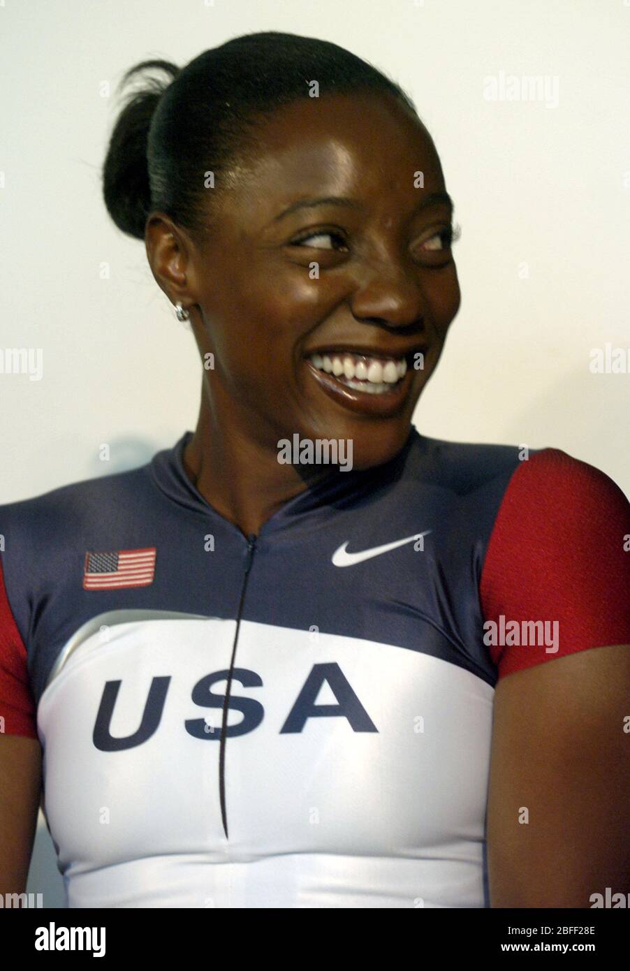 Sacramento, United States. 13th July, 2004. Inger Miller during ...