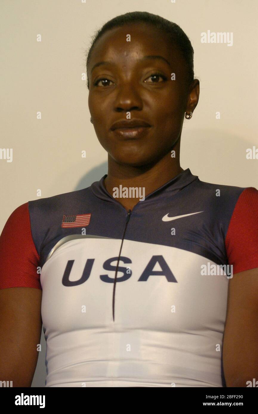 Sacramento, United States. 13th July, 2004. Inger Miller during ...