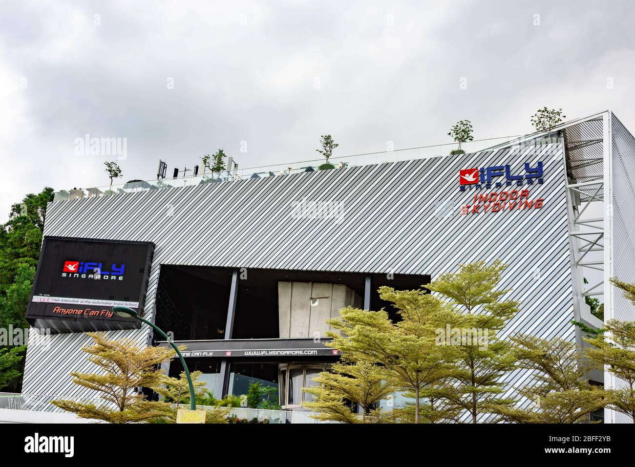 IFly Indoor Skydiving Singapore, Sentosa Singapore, March 30, 2020 ...
